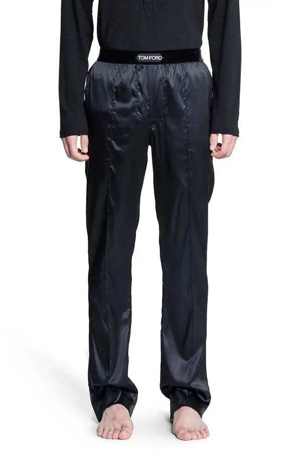 TOM FORD Stretch Silk Pyjamas - Black