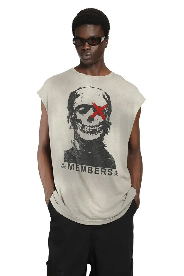 MASSIMO SABBADIN Franky Printed Jersey Tank Top