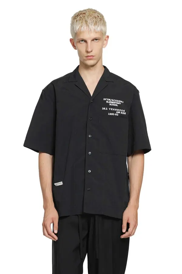 SONG FOR THE MUTE Sftm Academy Short Sleeve Shirt