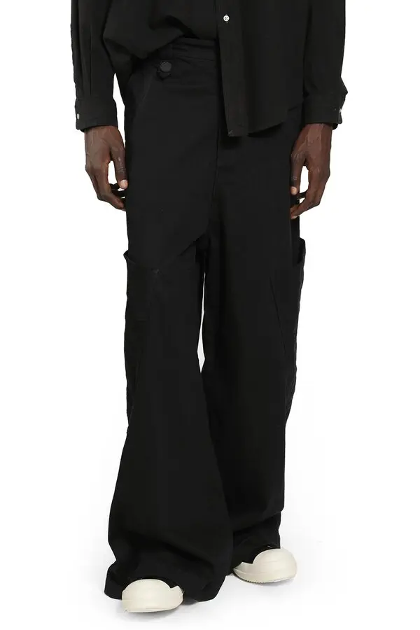 MASSIMO SABBADIN Sabbadin Cotton Cargo Wide Leg Jeans