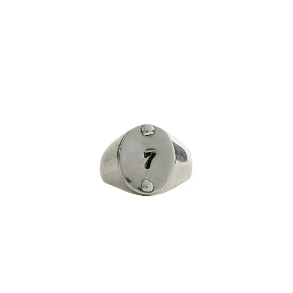 SERGE THORAVAL 7 Signet Ring