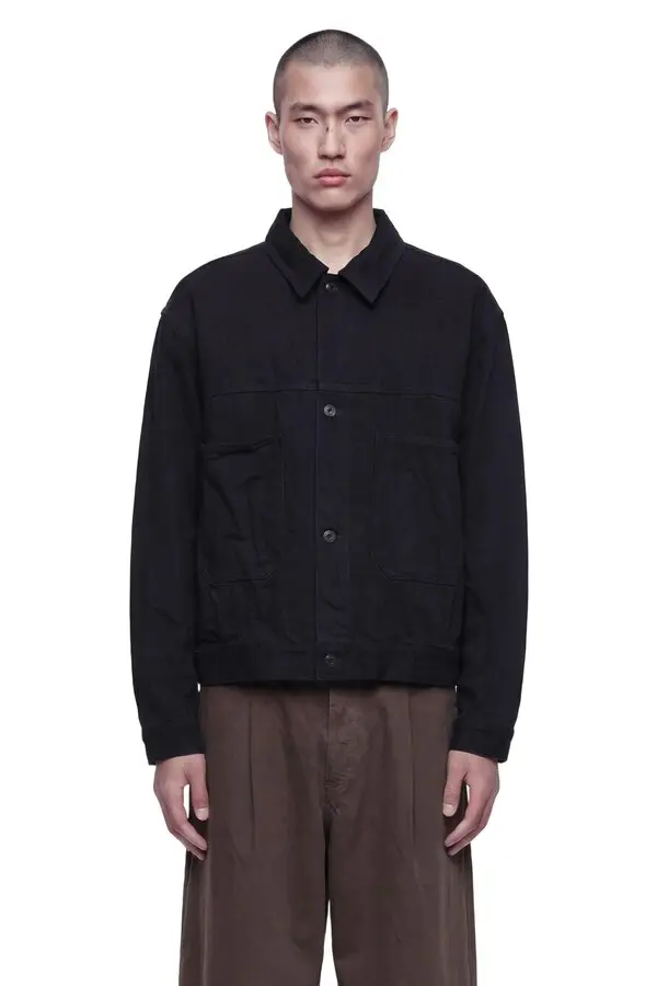 Studio Nicholson Japanese Crinkle Denim Jacket