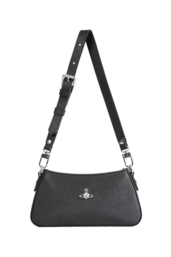 VIVIENNE WESTWOOD Tasha Shoulder Bag - Black