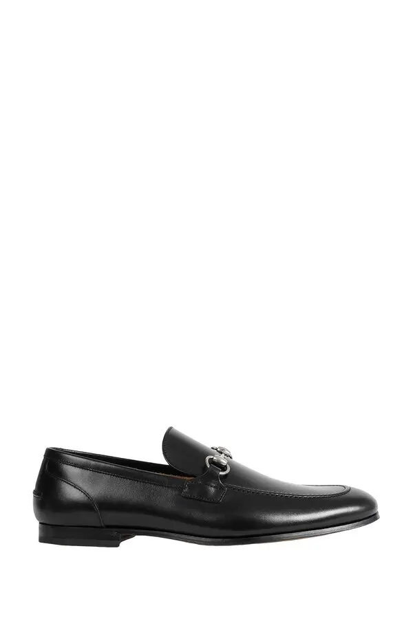 Gucci Jordan Leather Loafer - Black