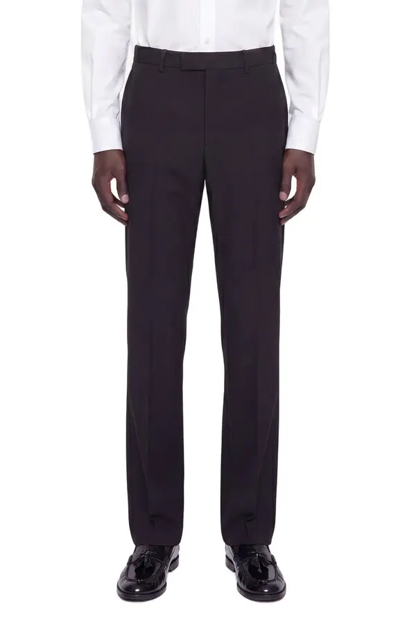 Valentino Garavani Wool Trousers - Black