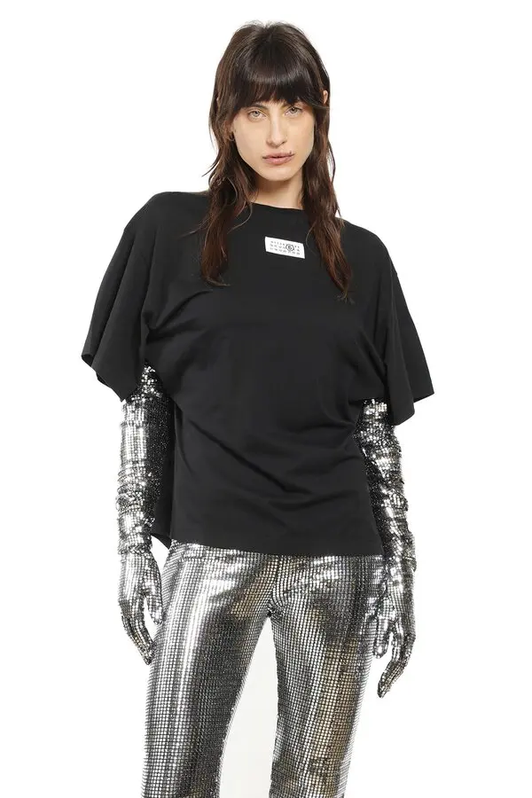 MAISON MARGIELA Sequin Glove Belt T-shirt