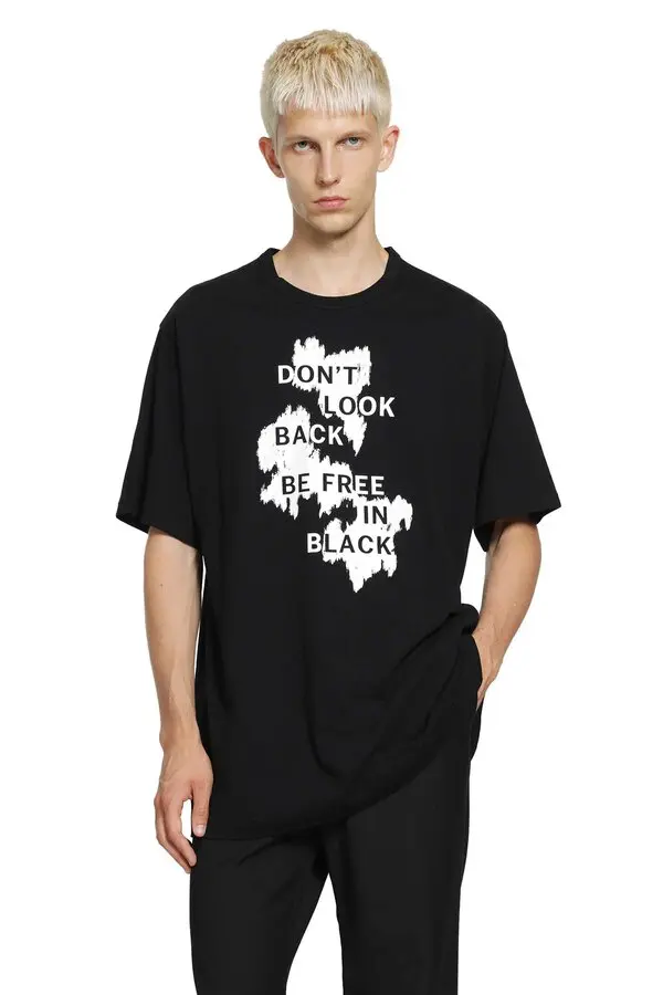 Yohji Yamamoto Don't Look Back T-shirt