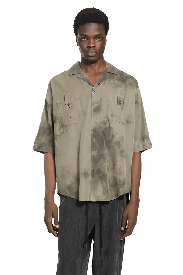 ANDREA YA AQOV Cupro Cotton Tie Dye Shirt