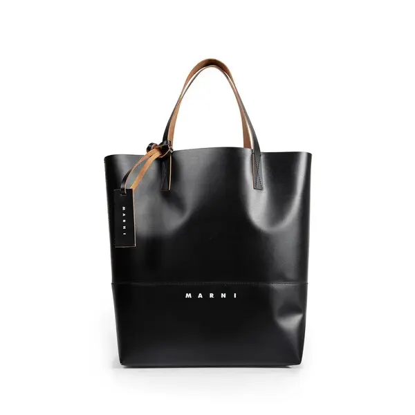 Marni Open Shopper Tote - Black