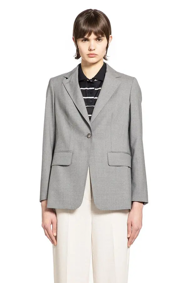 Max Mara Single-breasted Wool Blazer
