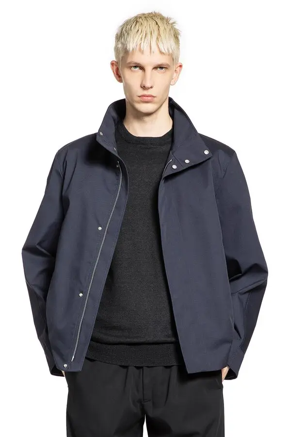 LARDINI Cotton Blend Drill Jacket