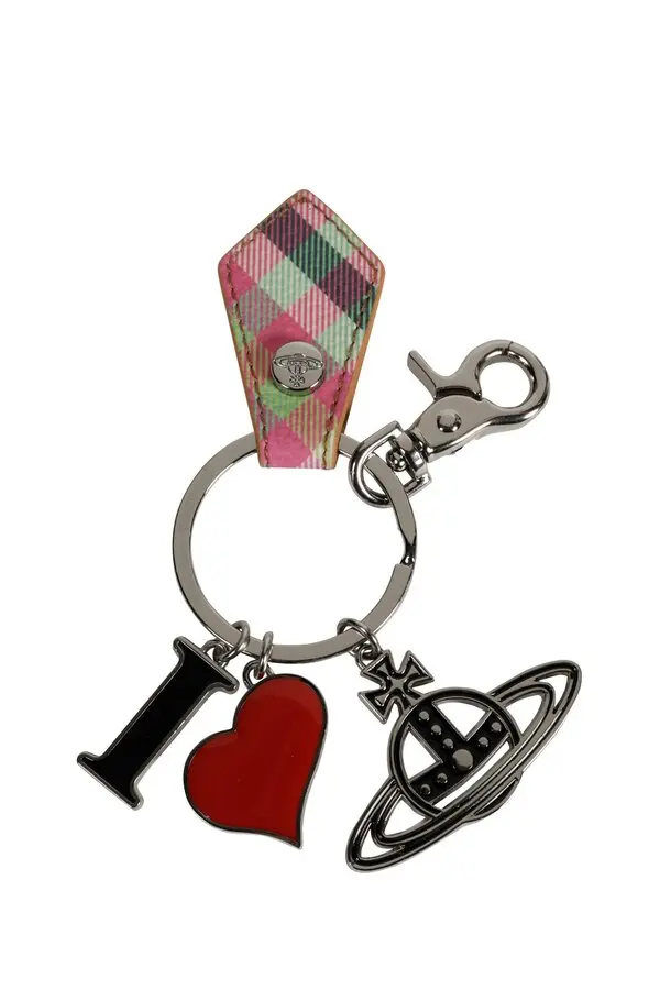 VIVIENNE WESTWOOD I Love Orb Keyring - Multicolor