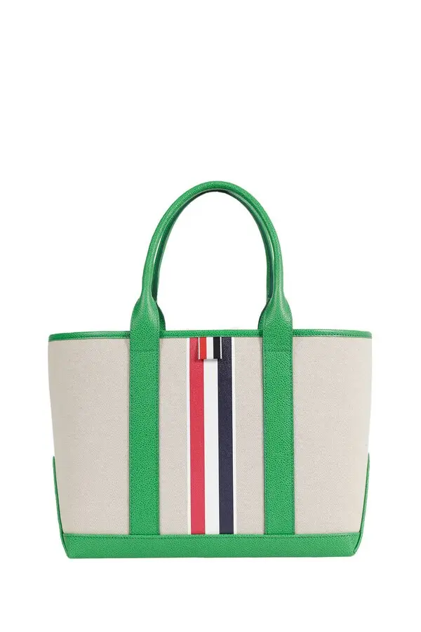 Thom Browne Rwb Small Tool Tote Bag - Green