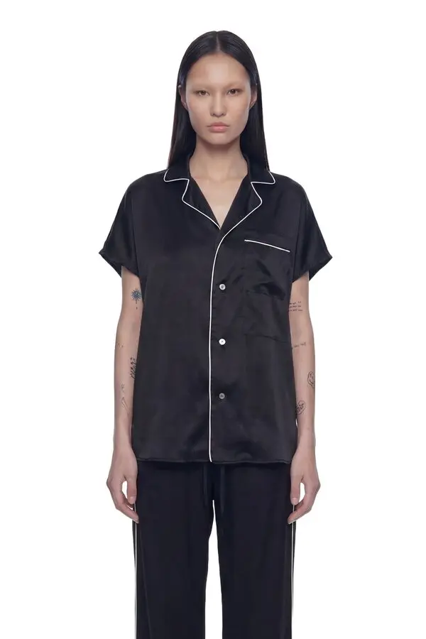 NVL GARDE Open Back Pajama Top