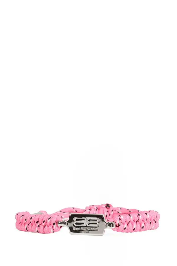 Balenciaga Saint Germain Lace Bracelet - Pink