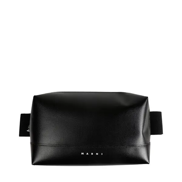 Marni Bumbag With Ribbon Belt - Black