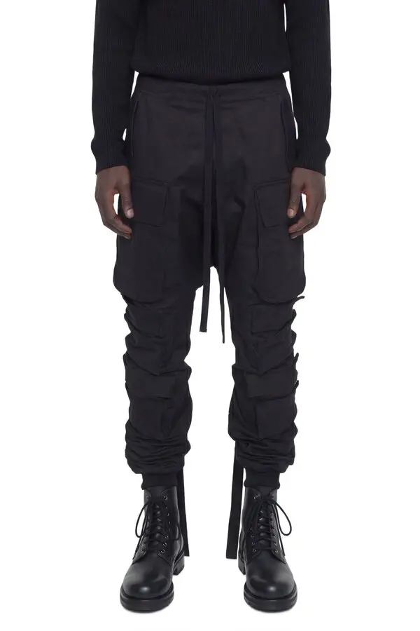 NVL GARDE Drop Crotch Cargo Sweatpants