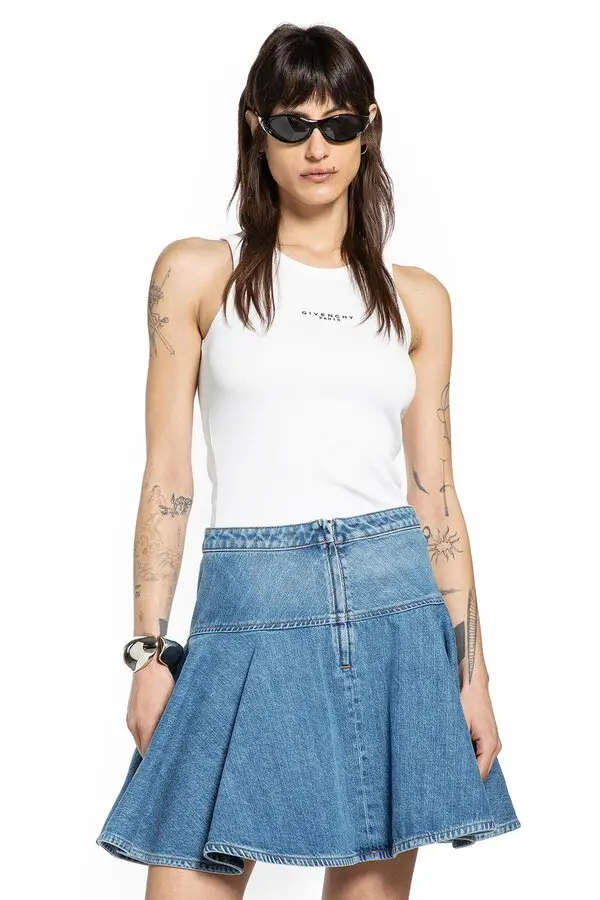 Givenchy Paris Embroidered Tank Top