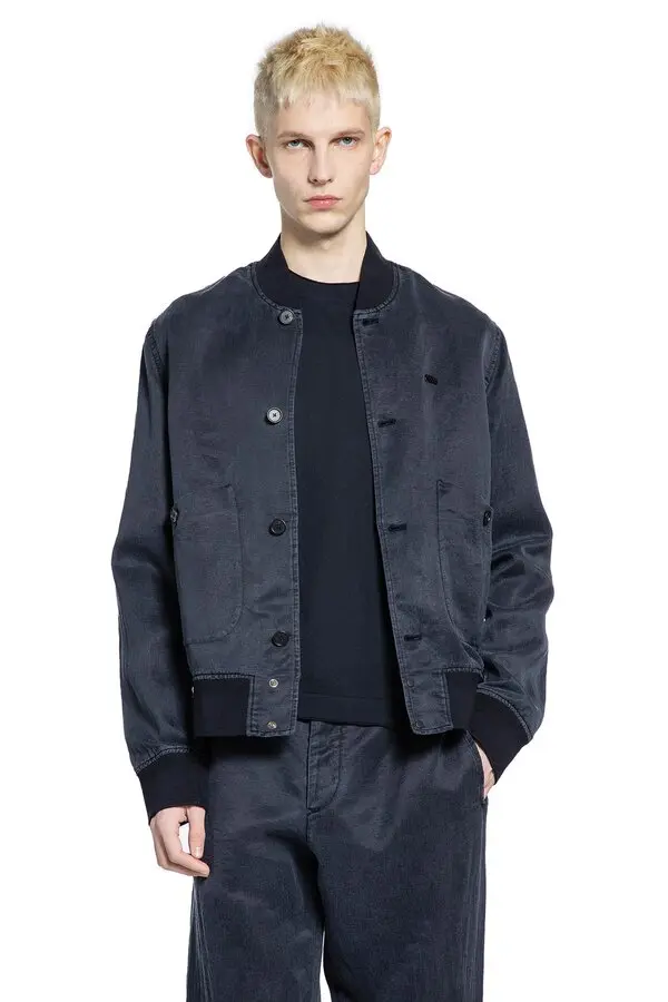 MASSIMO OSTI STUDIO Nylon Silk Bomber Jacket