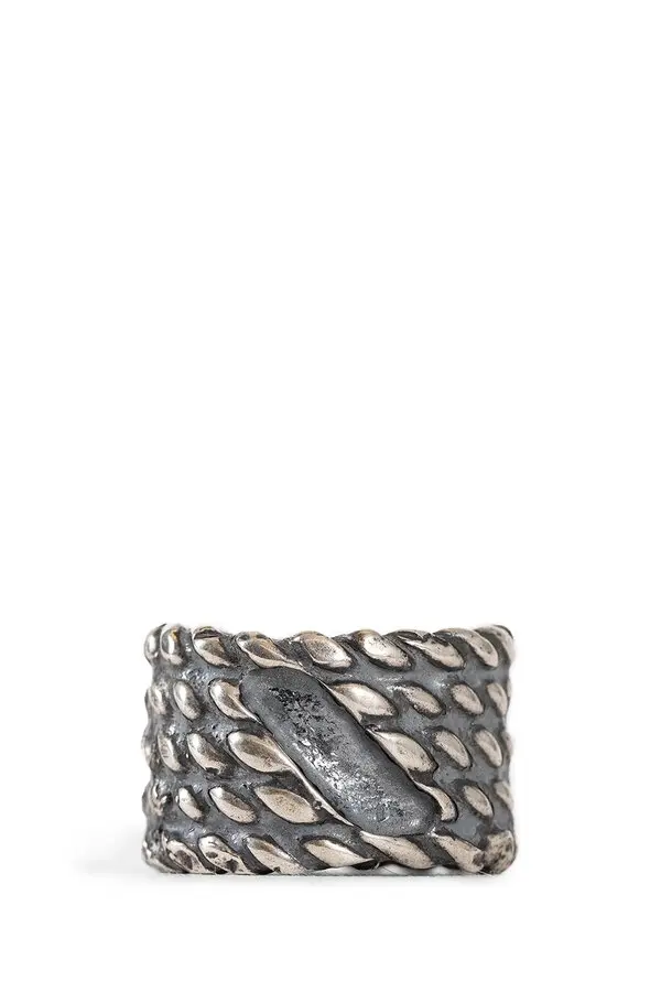 GOTI Rope Ring - Silver