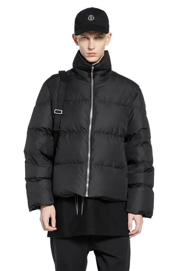 Rick Owens Moncler X Padded Down Jacket - Black