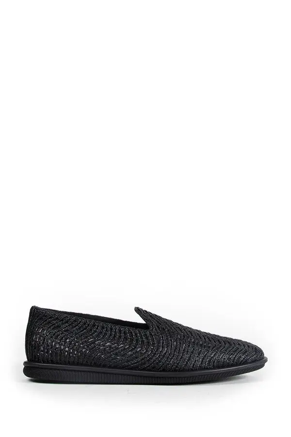 Giorgio Armani Cornely Embroidery Loafers