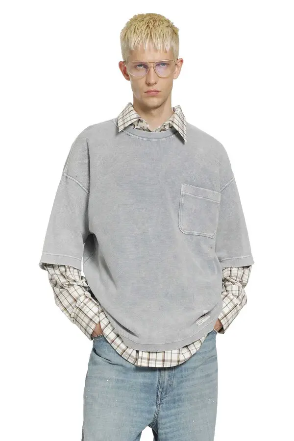 Mihara Yasuhiro Bleached Thermal T-shirt