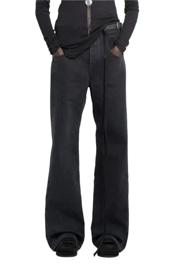ANN DEMEULEMEESTER Claire" Relaxed Fit Five-pocket Denim Trousers