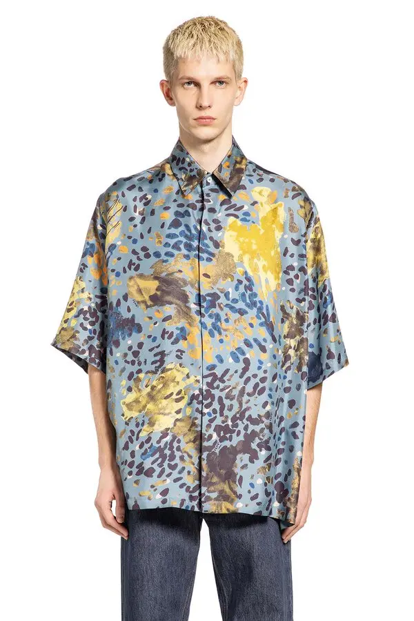 Fendi Printed Silk Shirt