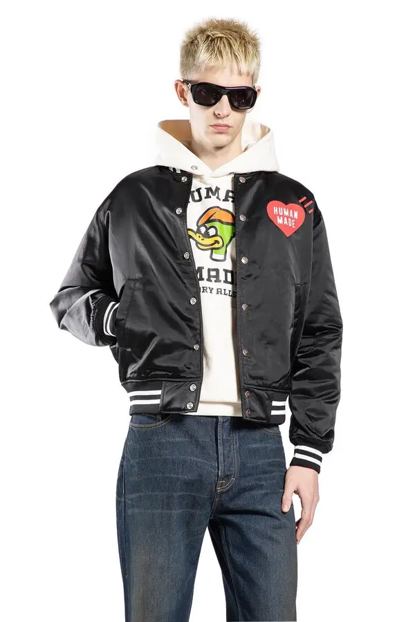 HUMAN MADE Nylon Stadium Jacket