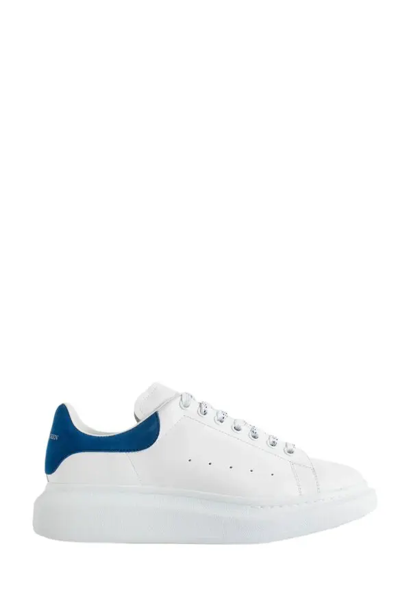 Alexander McQueen Oversized Leather And Suede Sneakers - Multicolor