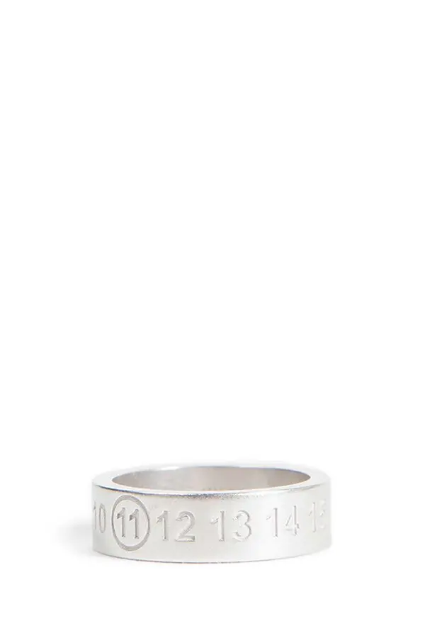 MAISON MARGIELA Numeric Signature Ring - Silver