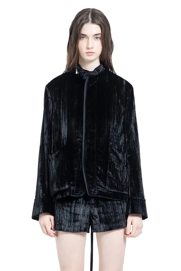 ANN DEMEULEMEESTER Zaya Fluid Shirt Jacket