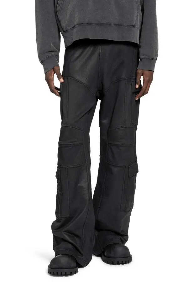 Balenciaga Biker Cargo Sweatpants - Black