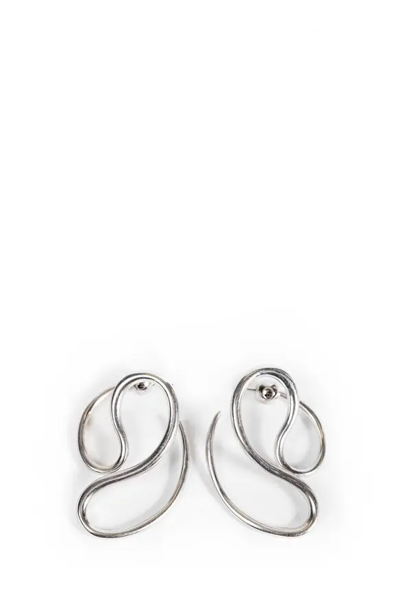 PANCONESI P Continua Earrings - Silver