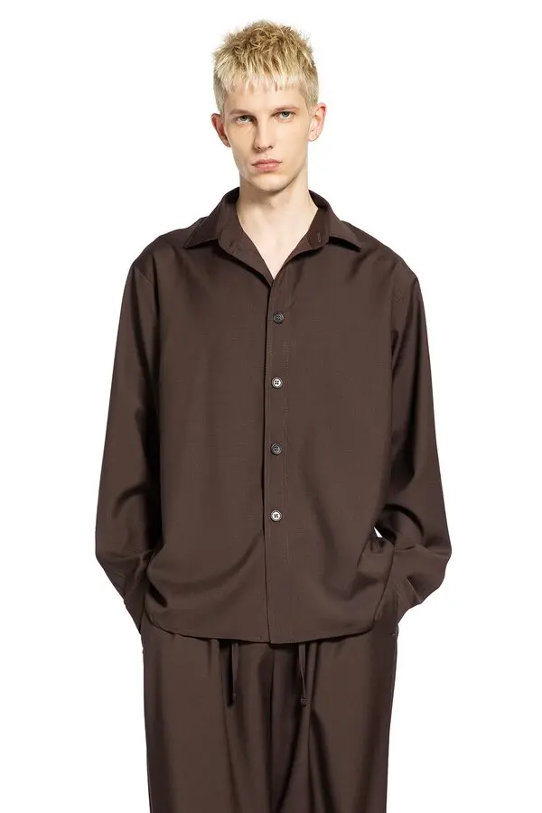 ROSE BURRITO Wool Overshirt