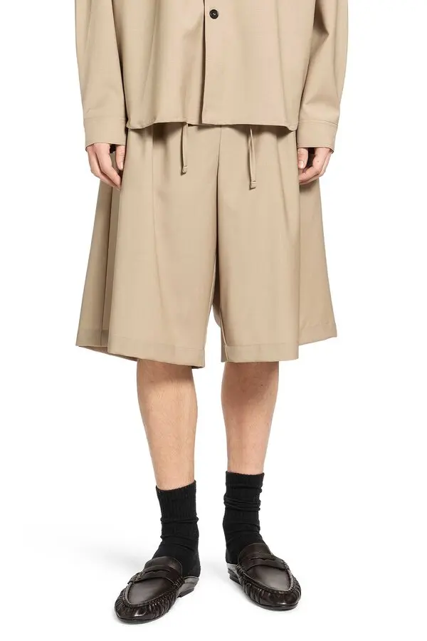 ROSE BURRITO Wool Basketball Shorts