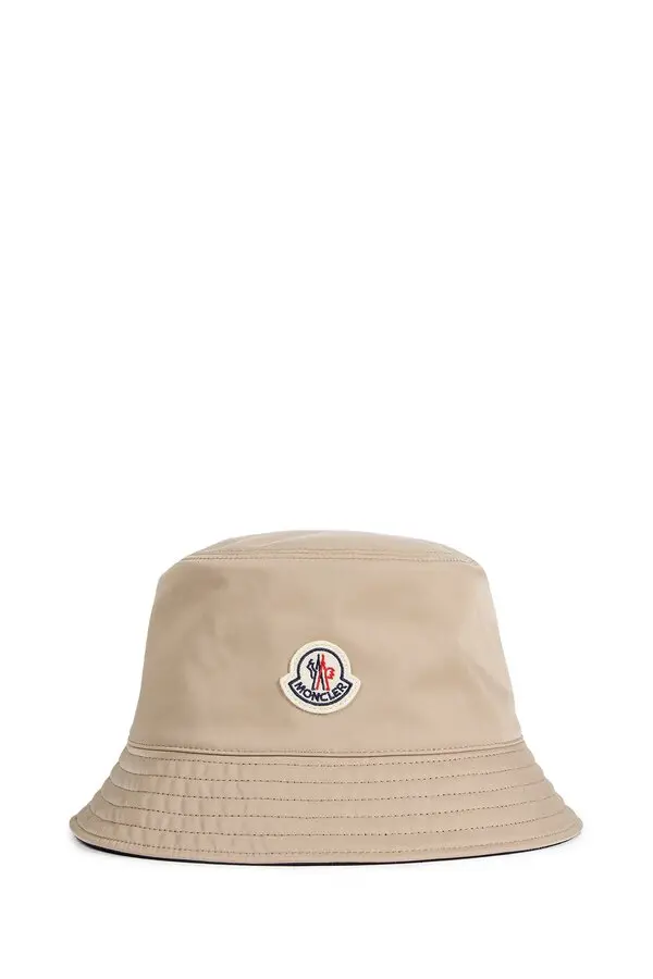 Moncler Reversible Bucket Hat - Beige