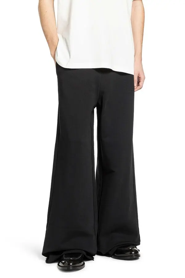 MAISON MARGIELA Cotton Jersey Wide Leg Trousers