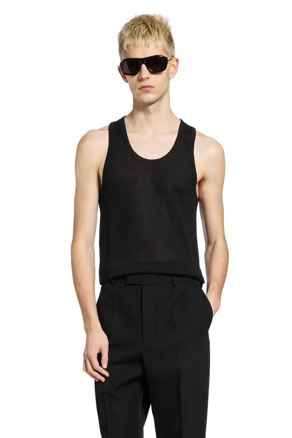 TOM FORD Semi-sheer Cotton Tank Top
