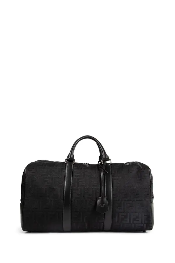 Fendi Boston Ff Travel Bag - Black
