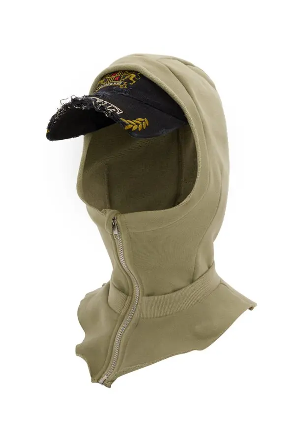 Martine Rose Spliced Hood - Green