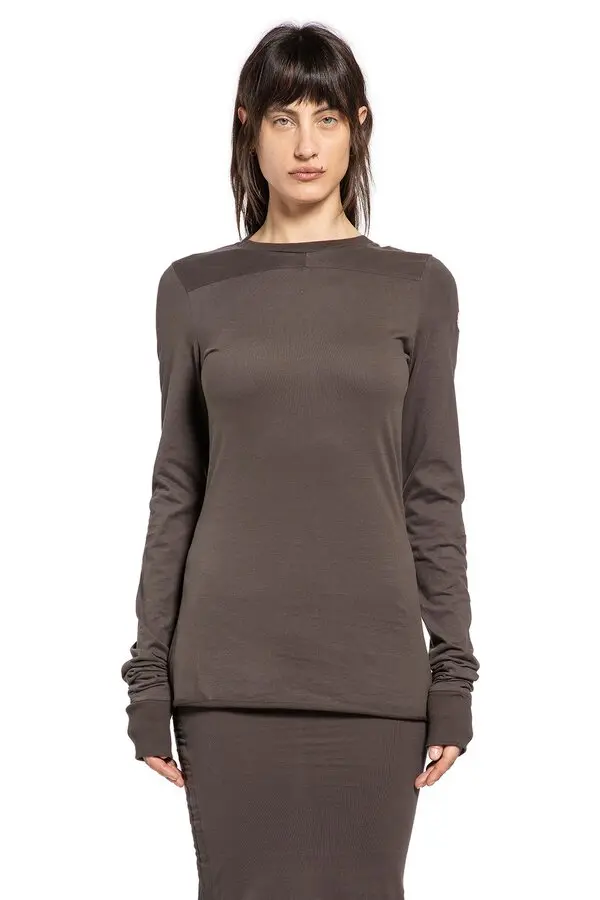 Rick Owens Moncler X Long Sleeve T-shirt - Grey