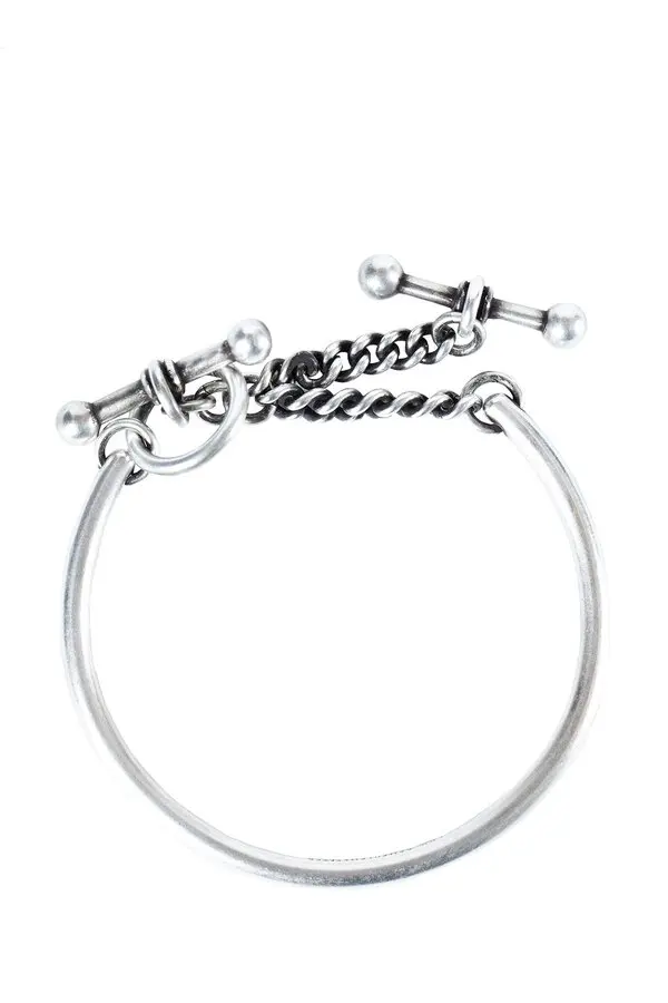 ANN DEMEULEMEESTER Slim Chain Bracelet - Silver