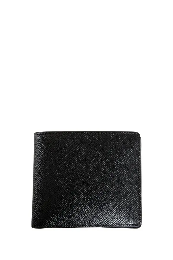 MAISON MARGIELA Leather Bifold Wallet - Black