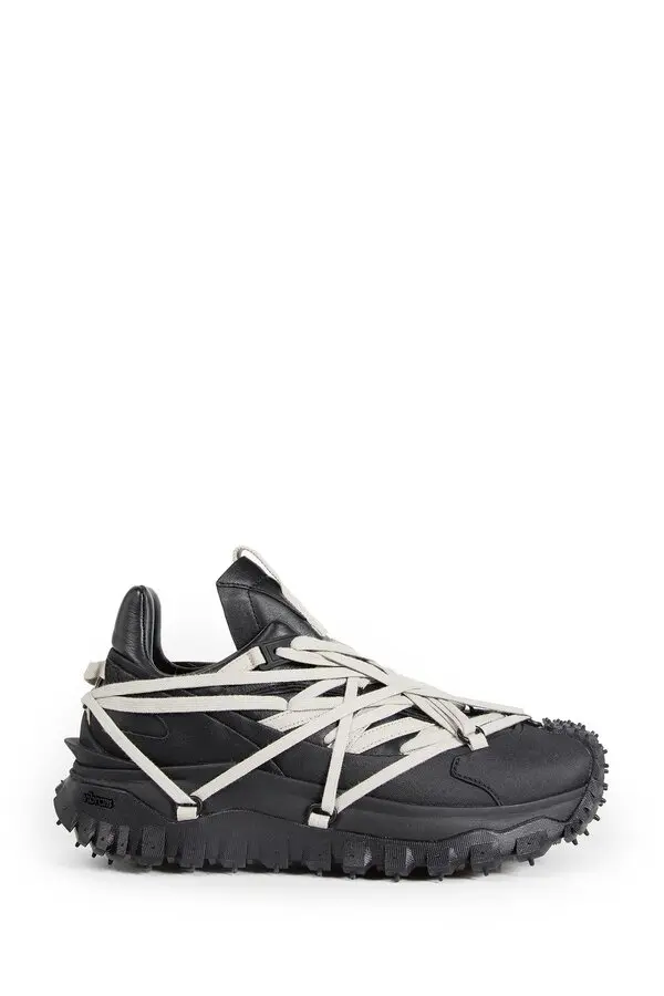 Rick Owens Moncler X Trailgrip Megalace Sneakers - Black