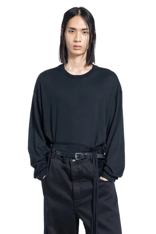ANN DEMEULEMEESTER Emil Hollow Sound Long Sleeve T-shirt
