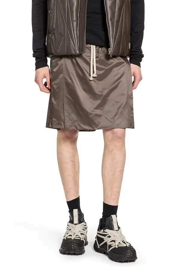 Rick Owens Moncler X Collaboration Kilt Shorts