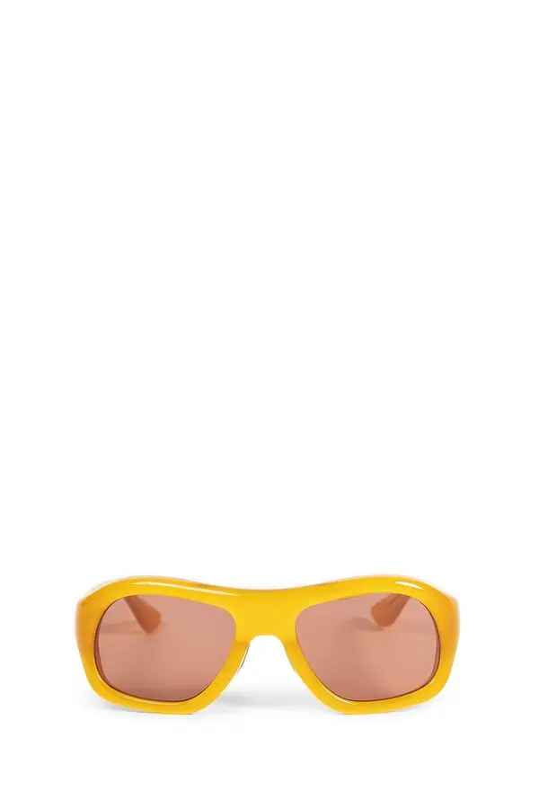 PORT TANGER Aviator Sunglasses - Yellow