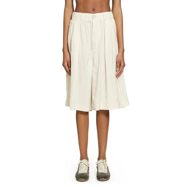 UMA WANG Poela Bermudas - Off-white